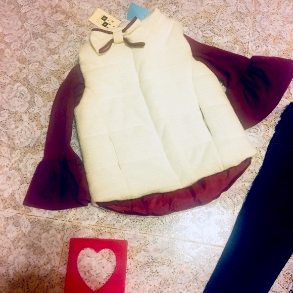 Max Studio | Matching Sets | Newmax Studio Baby Girl Coat Vest Blouse ...